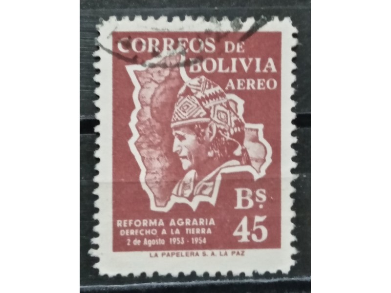 BOLIVIJA 1954 - AGRARNA REFORMA