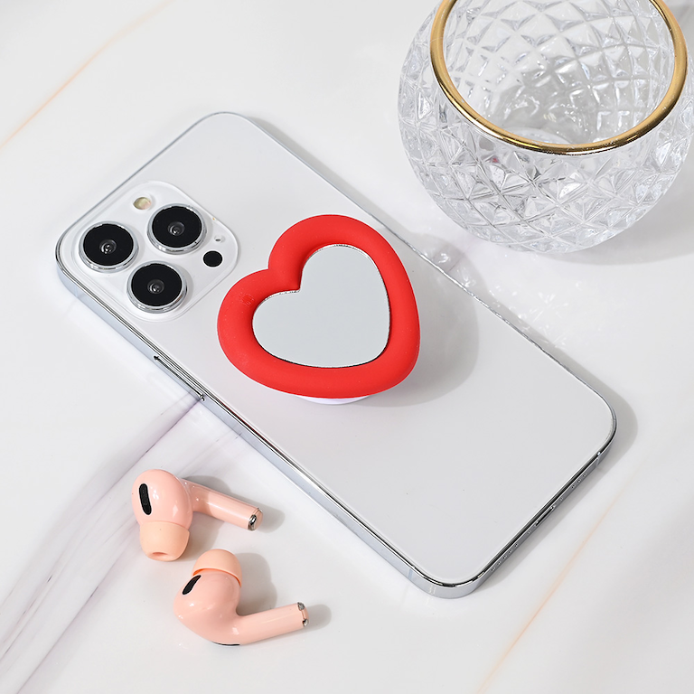 Drzac Pop Heart Mirror crveni