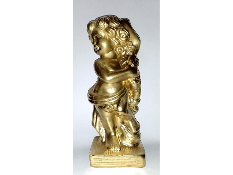 FIGURA - PUN GIPS U BOJI ZLATA, GOLD, ZIG, 38cm