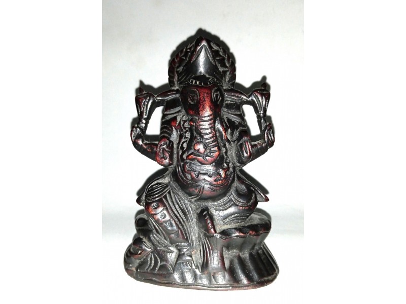 FIGURA - DRVO, BURMA RUCNA REZBARIJA 19cm