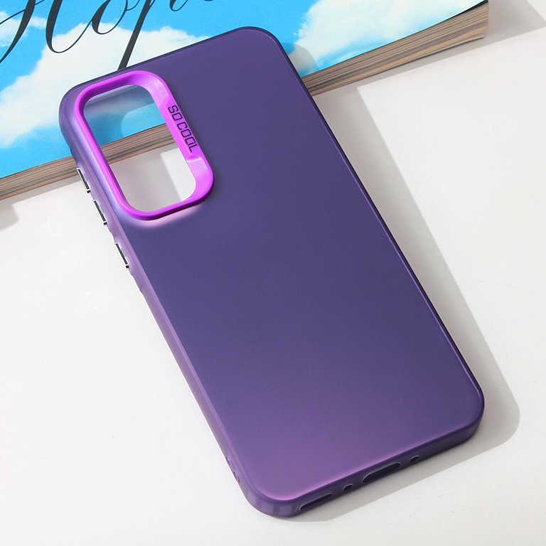 Futrola providna za Samsung A356 Galaxy A35 5G 5G ljubicasta