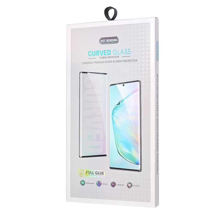Staklena folija glass full glue za Huawei Honor Magic 7 Pro zakrivljena crni