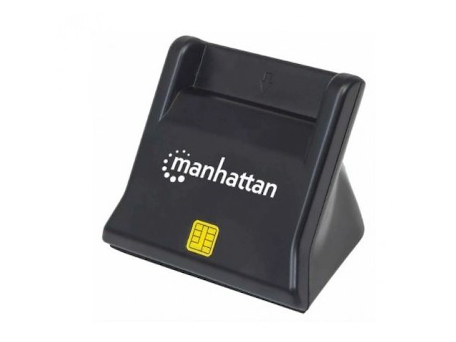 USB smart card reader Manhattan 102025, samostojeći