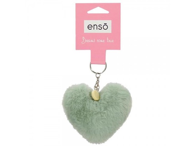 Privezak za ključeve torbu ranac Enso Heart mint 96102