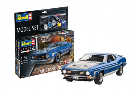 Revell maketa model set 71 ford mustang boss 351 ( RV67699 )