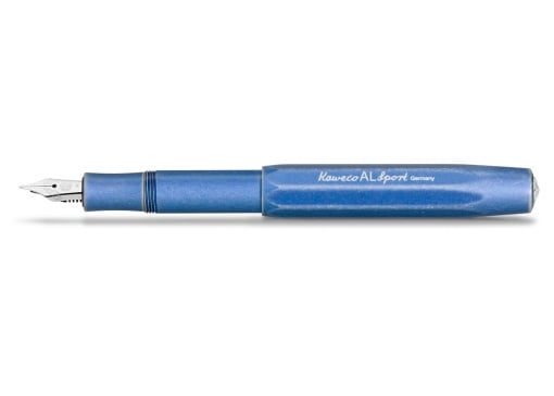 Kaweco AL SPORT Stonewashed Fountain Pen Blue M