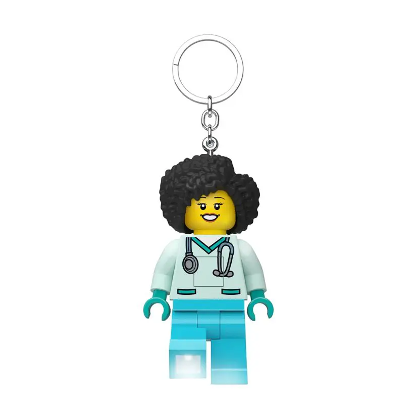 LEGO Iconic privezak za ključeve sa svetlom: Dr. Fliber