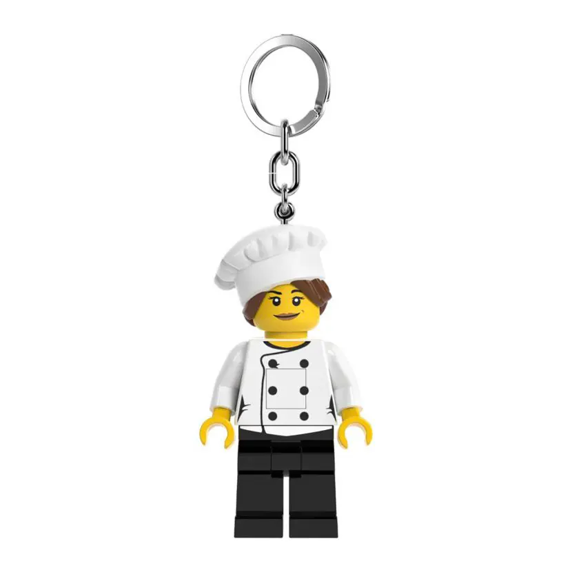 LEGO Minifigure privezak za ključeve sa svetlom: Šefica kuhinje