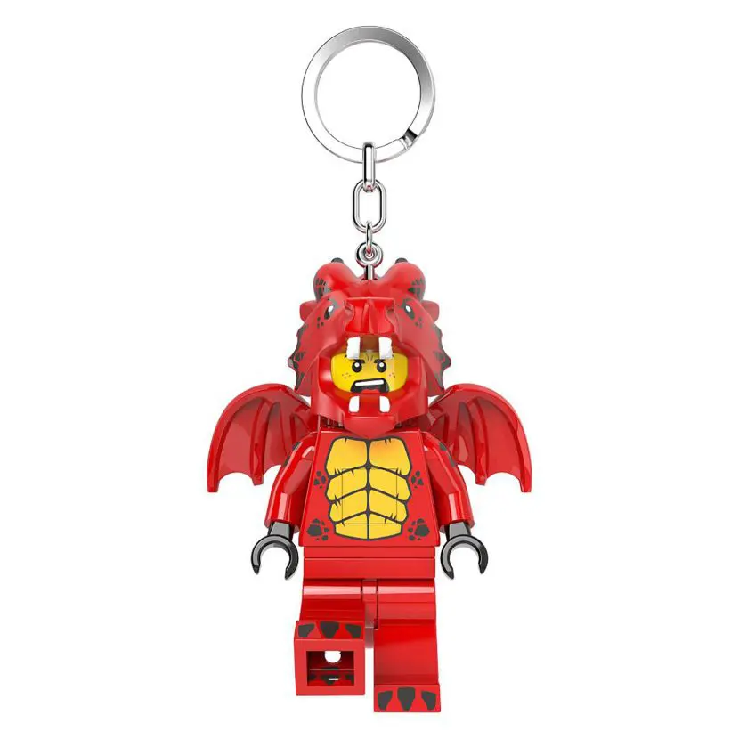 LEGO Minifigure privezak za ključeve sa svetlom: Tip u odelu zmaja