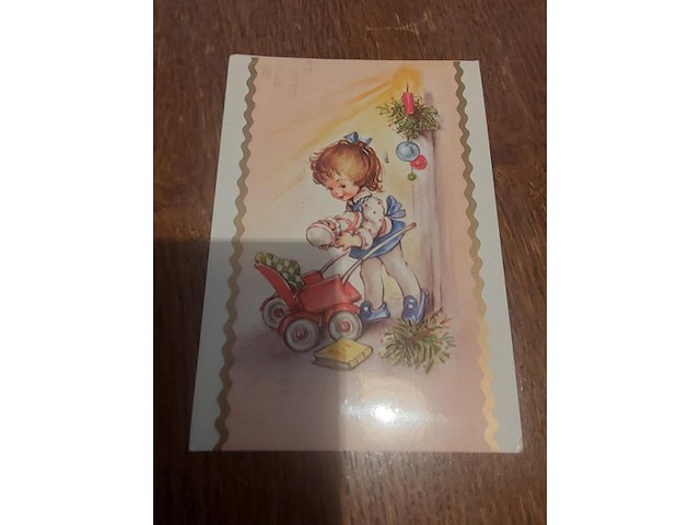 Novogodisnja razglednica 1973.