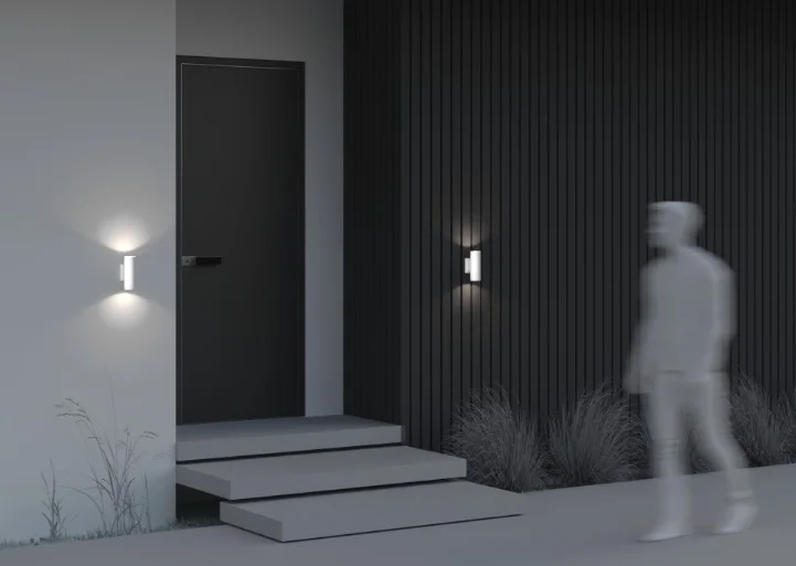Maytoni Bowery spoljašnja zidna lampa bela 50W