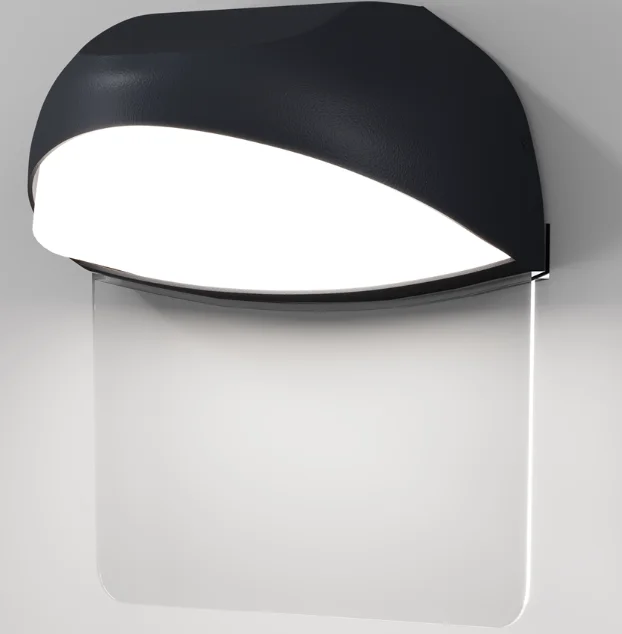 Maytoni Gloss spoljašnja zidna lampa grafitna 3000K 7W