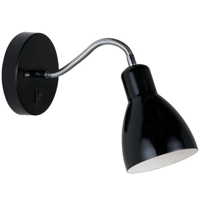 Nordlux Cyclone Flex zidna lampa crna