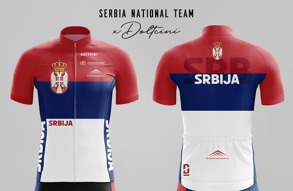 *Biciklistički dres reprezentacije Srbije