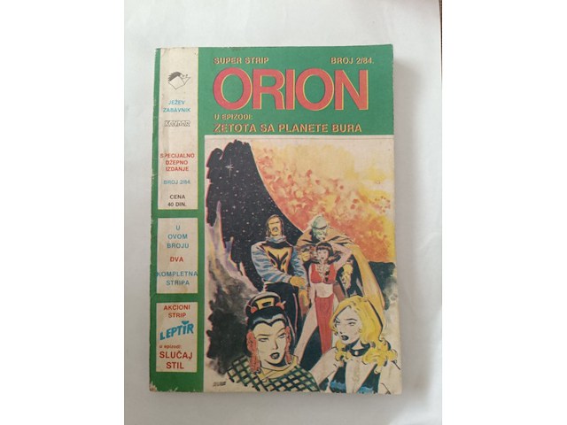Orion 2 Zetota sa planete bura