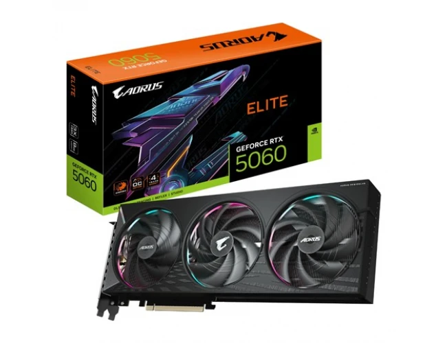 Gigabyte AORUS GeForce RTX5060 ELITE (GV-N5060AORUS E-8GD) grafička kartica 8GB GDDR7 128bit
