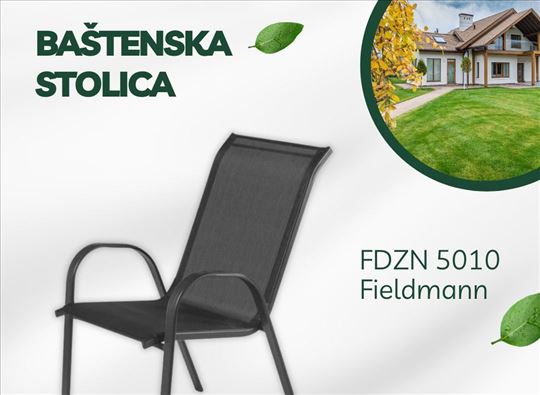 Baštenska stolica Fieldmann FDZN 5010 – crna