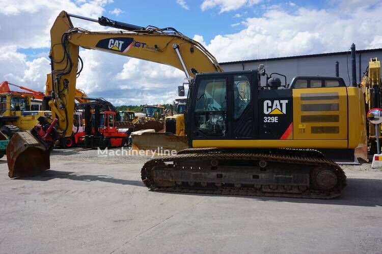 Caterpillar 329 EL bager guseničar