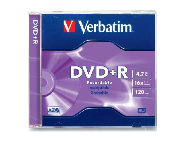 Verbatim DVD-R 16x pakovanje 5 komada