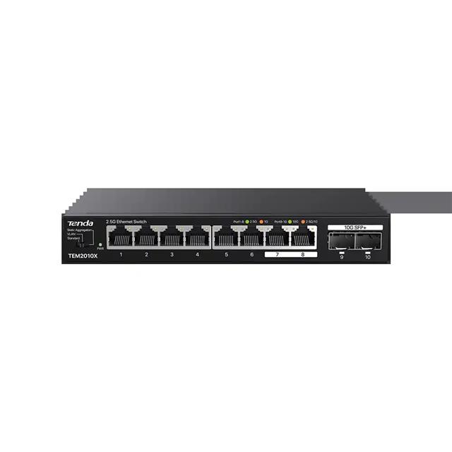 Svič 2.5Gbps 8-port Tenda TEM2010X Metal case/2x10G SFP+