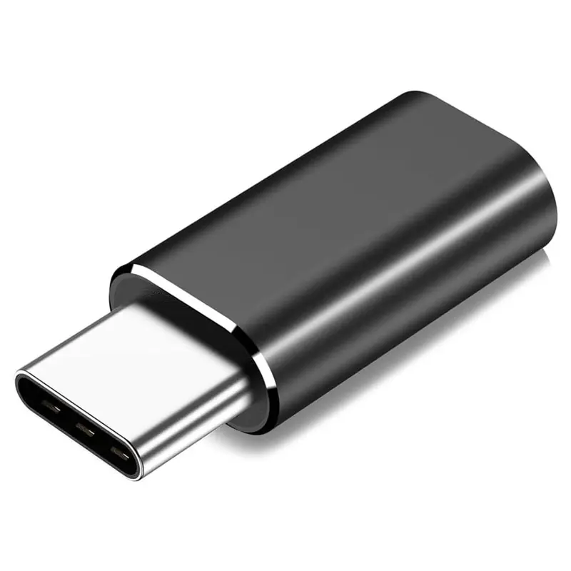 Adapter Type-C muski na Lightning zenski crni