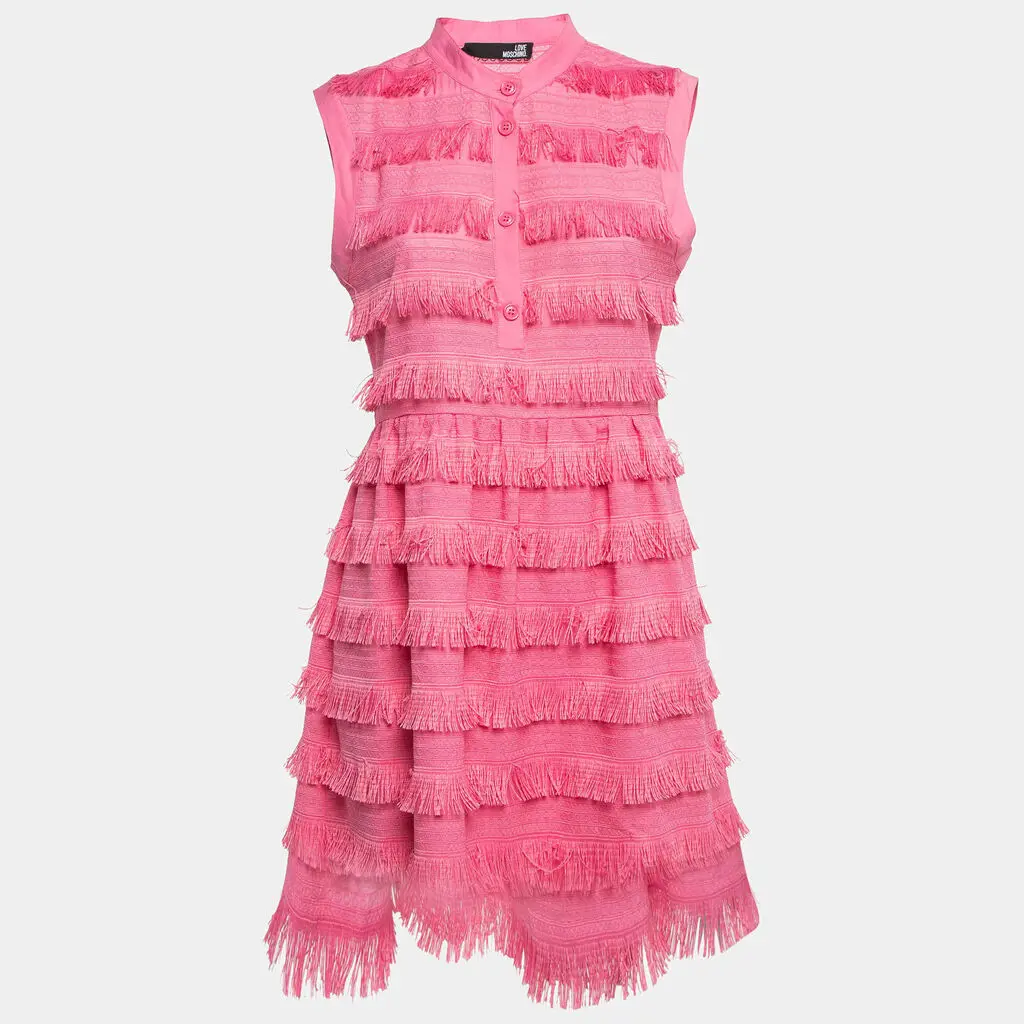 Love Moschino Ženska haljina W V I79 00 T 107A-M50, Roze