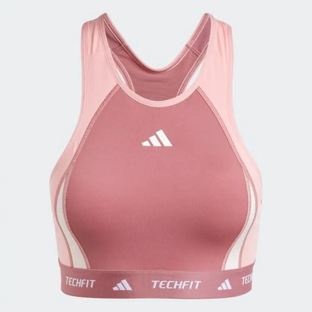Adidas Ženski sportski top Techfit, Roze