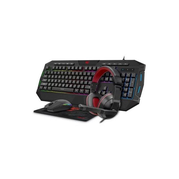 Havit gejming kombo 4u1 ( miš + tastatura + slušalice + podloga ) KB501CM