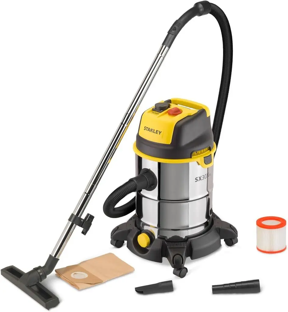 Stanley Usisivač za mokro i suvo usisavanje SXVC30XTDE, 1600W, 30l, Inox