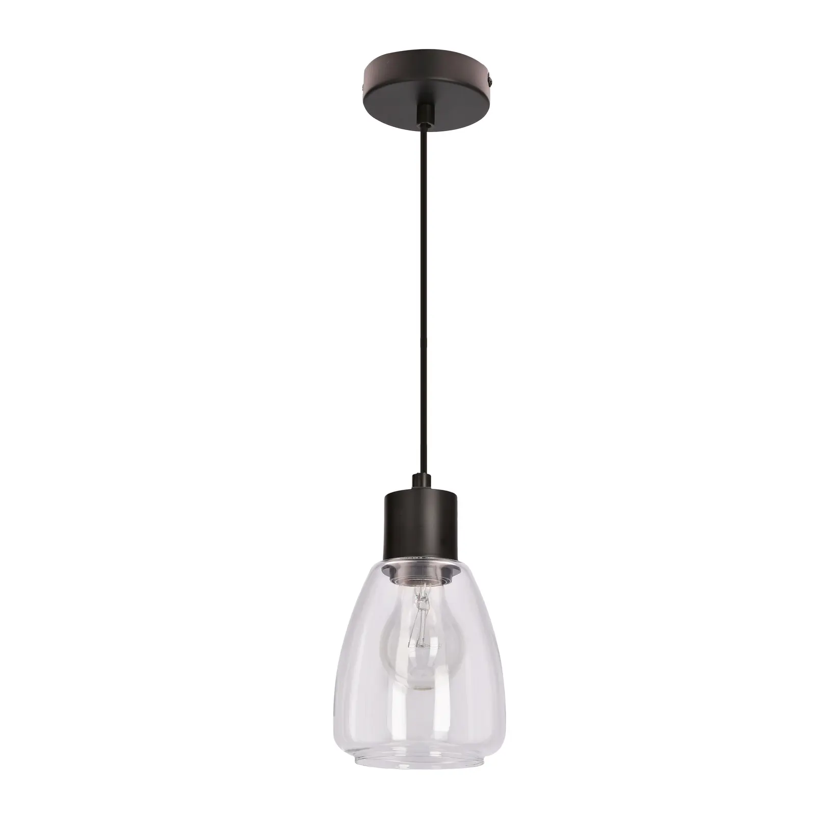 Viseća lampa Moldo, 1x40W, E27, Providna