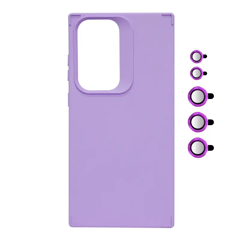 Maska Magnetic Lens za Samsung S23 Ultra/ S918B, Svetloljubičasta