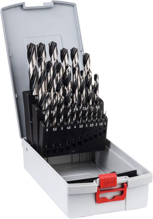 Bosch HSS spiralna burgija PointTeQ 25-delni ProBox - 2608577352