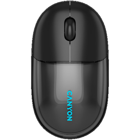 CANYON mouse OnClick 24 BT Wireless TransparentBlack ( CNS-CMSW24B )
