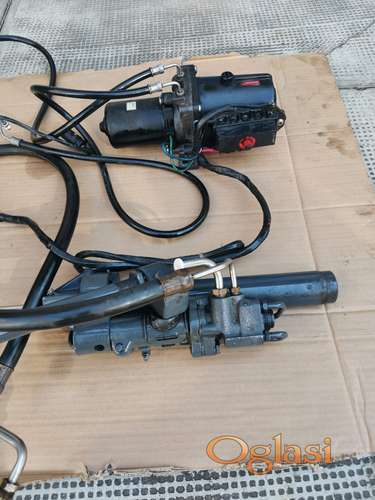 Hidraulični komplet za upravljanje brodskim motorom i pumpa