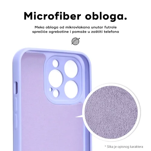 Futrola - maska Teracell Soft Velvet za Xiaomi Redmi A5 4G EU 173mm tamno plava