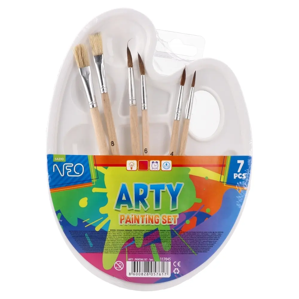 Sazio Set za likovno Arty, 7 delova