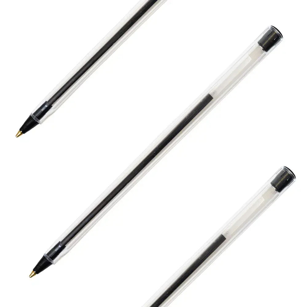 Hemijska olovka B-109,1mm, 50komada, Crna