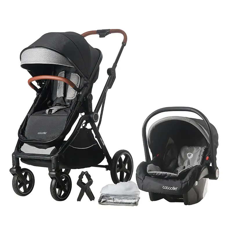 Coccolle Amani Kolica 3u1, Crna