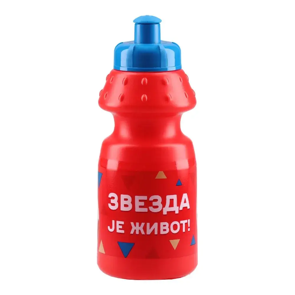 Flašica za vodu Crvena zvezda, Plastična, 350ml, Crvena