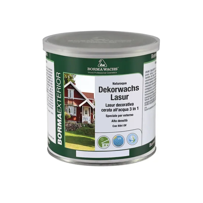 Borma Wachs Impregnant i lak na vodenoj bazi, 3 u 1 , 750 ml, Beli