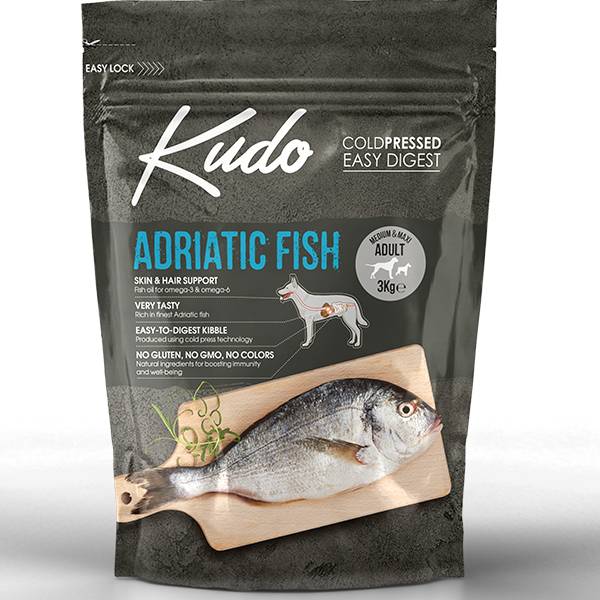 Kudo Adriatic Fish Medium Maxi Adult - 3kg