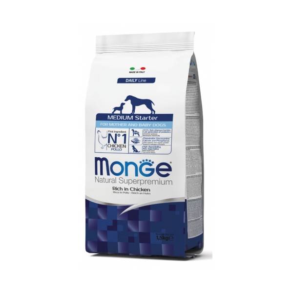 Monge Medium Starter Rich in Chicken - 1,5kg