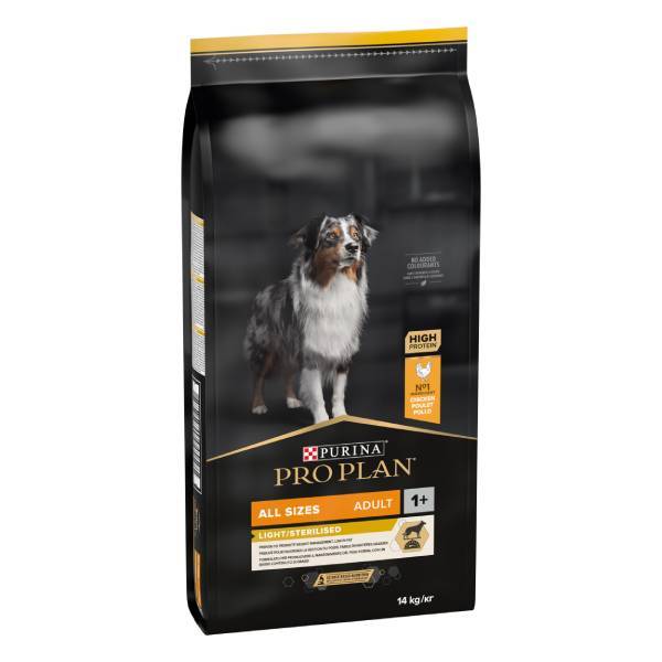 Purina Pro Plan Adult Light All Sizes - 3kg