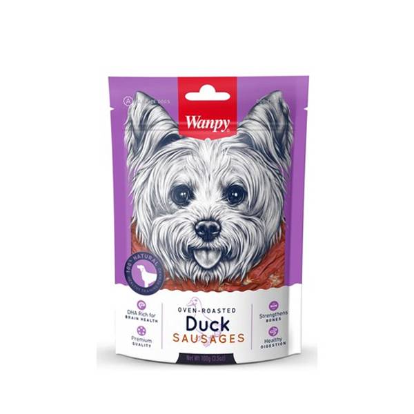 Wanpy Duck Sausages poslastica za pse - 100gr