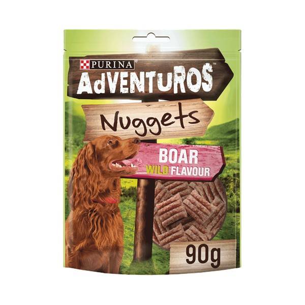 Purina Adventuros Nuggets Dog, divlja svinja - 90gr