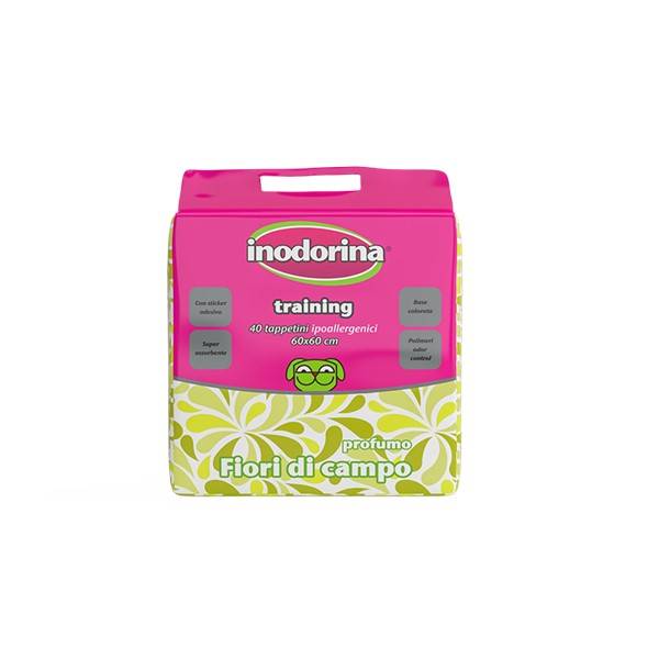 Indorina Training Pads, flower perfume, 60x60cm - 40kom