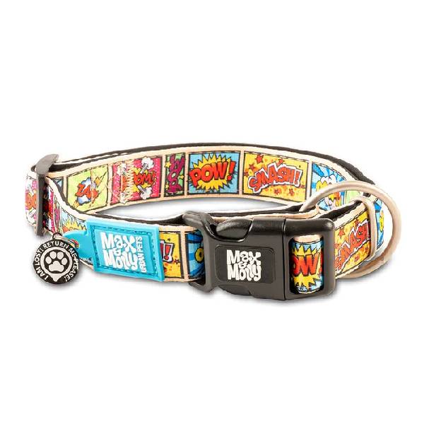 Max Molly Smart ID Collar Comic, Ogrlica za pse - Small