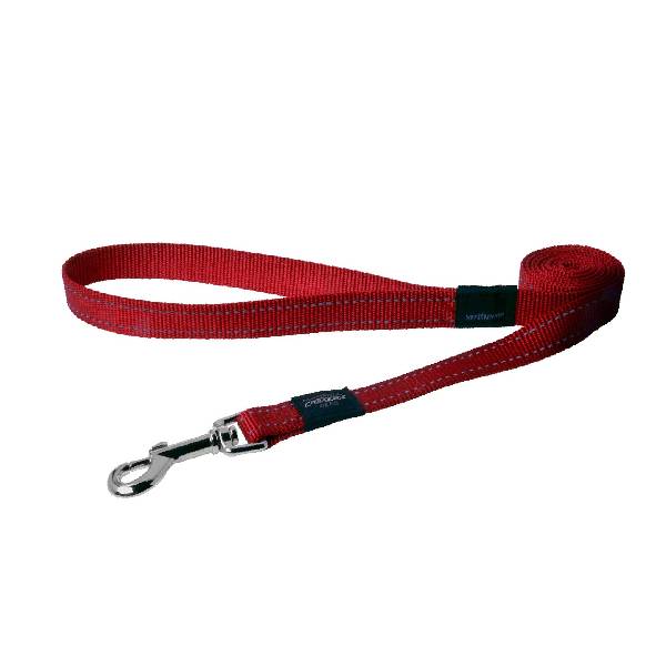 Rogz Fixed Long Lead Red, dugačak crveni povodac za pse - 16mm - 5/8