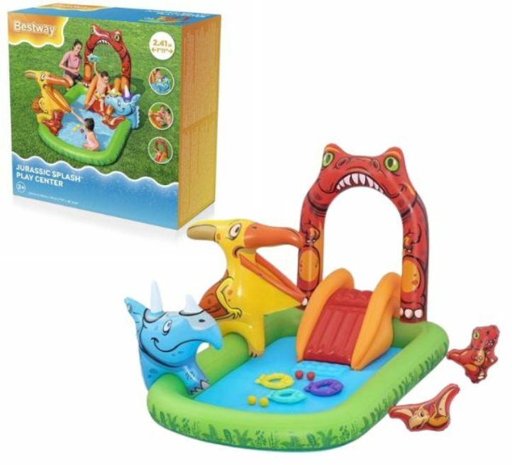 Bestway Bebi bazen za igru Dino 190l 241 cm x 140 cm x 137 cm 14/53160