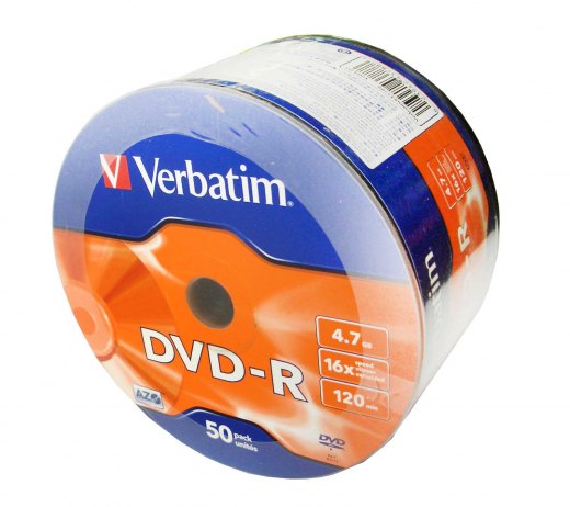 DVD R 50/1 VERBATIM 4.7 GB *SR